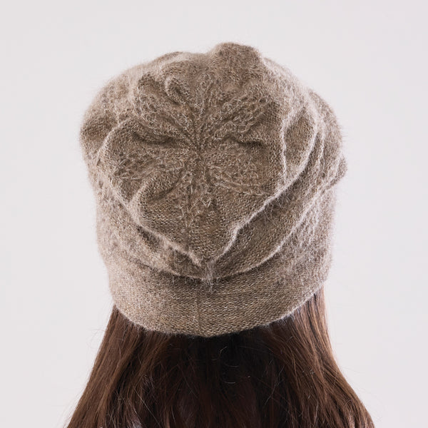 Women's Winter Hats | Chevron Velvet Toque - Olena Zylak